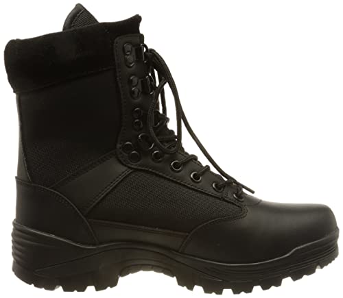 Mil-Tec Men's Combat Boots, Black, 8 US