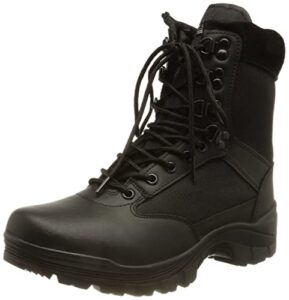 mil-tec men's combat boots, black, 8 us