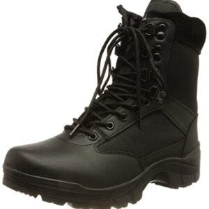 Mil-Tec Men's Combat Boots, Black, 8 US