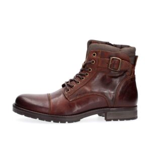 jack & jones men's biker boots, brown brown stone brown stone, 7