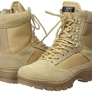 Mil-Tec Tactical Side Zip Boots Khaki Size 9 US