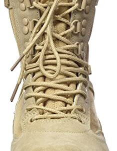 Mil-Tec Tactical Side Zip Boots Khaki Size 9 US