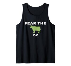 fear the ox t-shirt oxs tank top