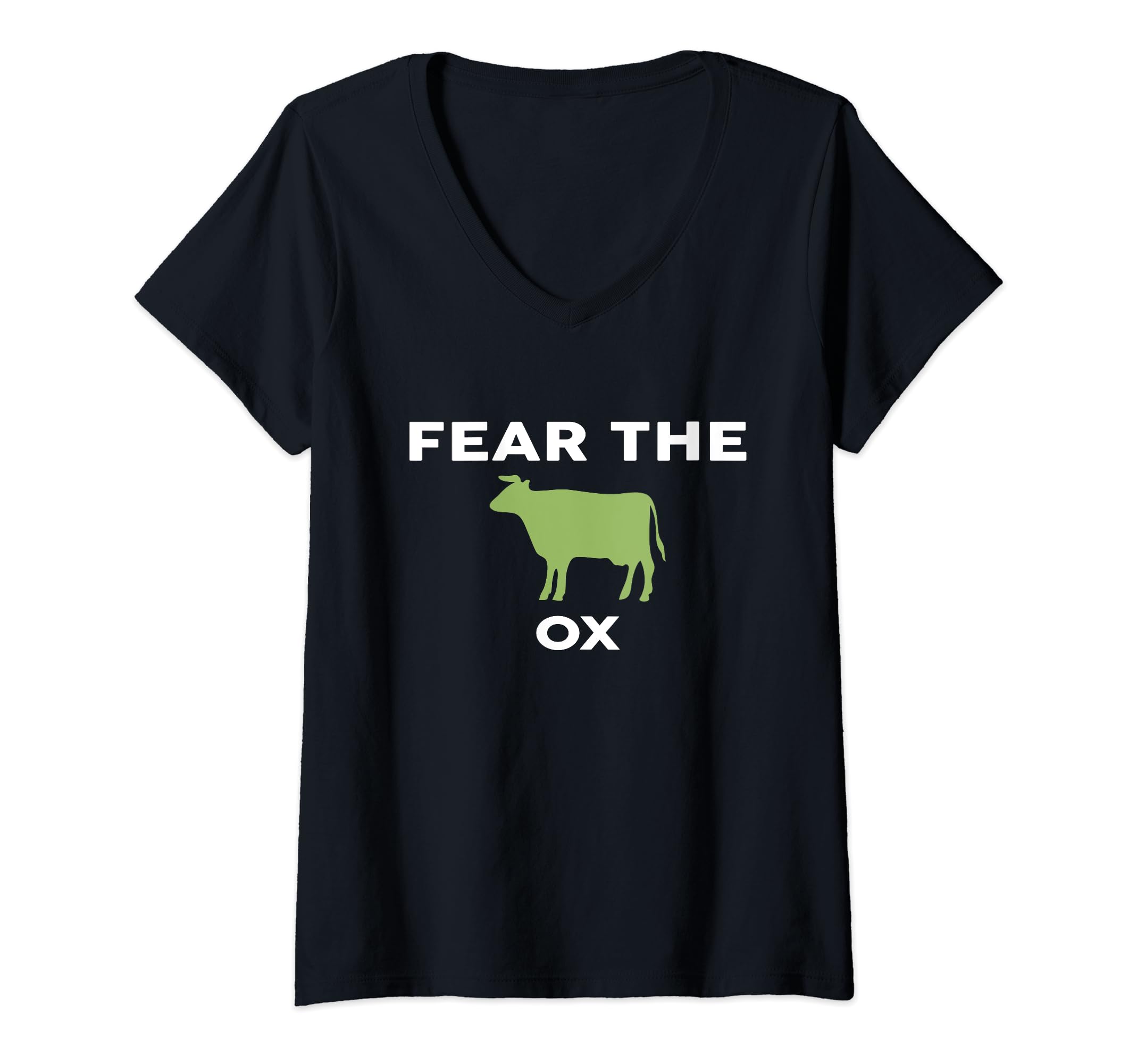 Fear The OX T-Shirt OXS V-Neck T-Shirt