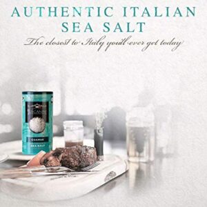 Tuscanini, Coarse Mediterranean Sea Salt, 16oz Tube, From Sicily Italy