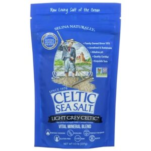 celtic sea salt light grey pouch 8.0 oz (pack of 1)