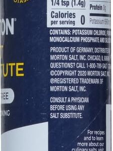 Morton Salt Substitute, Sodium Free, 3.12 Ounce