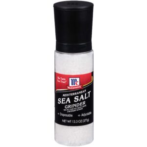 mccormick mediterranean sea salt grinder, 13.3 oz