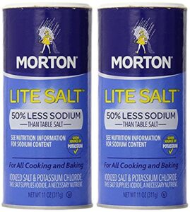 morton salt lite salt, 11 oz, 2 pk