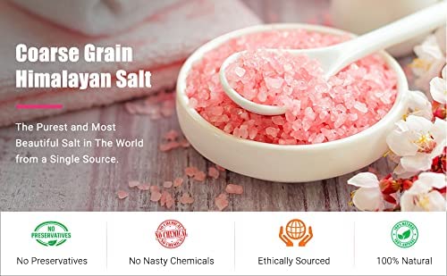 OSR Chef Himalayan Pink Salt | Coarse 5 lbs Bag (Pack of 1) | Hand Extracted at the foothill of Himalayan Range | Earthy Flavor | Nutrient and Mineral Dense | For Grinders and Salt Mills