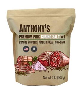 anthony's pink curing salt no.1, 2 lb