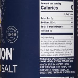 Morton Salt Regular Salt - 26 oz