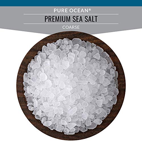 SaltWorks Pure Ocean Sea Salt, Coarse Grain, 5 Pound Bag