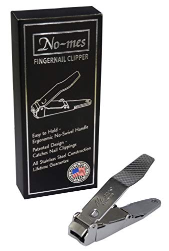 Genuine No-mes Fingernail Clipper, Catches Clippings, Made in USA