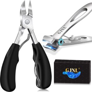 upgrade toenail clippers for seniors thick toenails, nail clippers for men thick nails with wide opening, professional extra large heavy duty cutter toe nail clippers for seniors