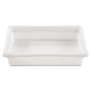 Rubbermaid RCP3508WHI Food/Tote Boxes 8.5gal 26w x 18d x 6h White