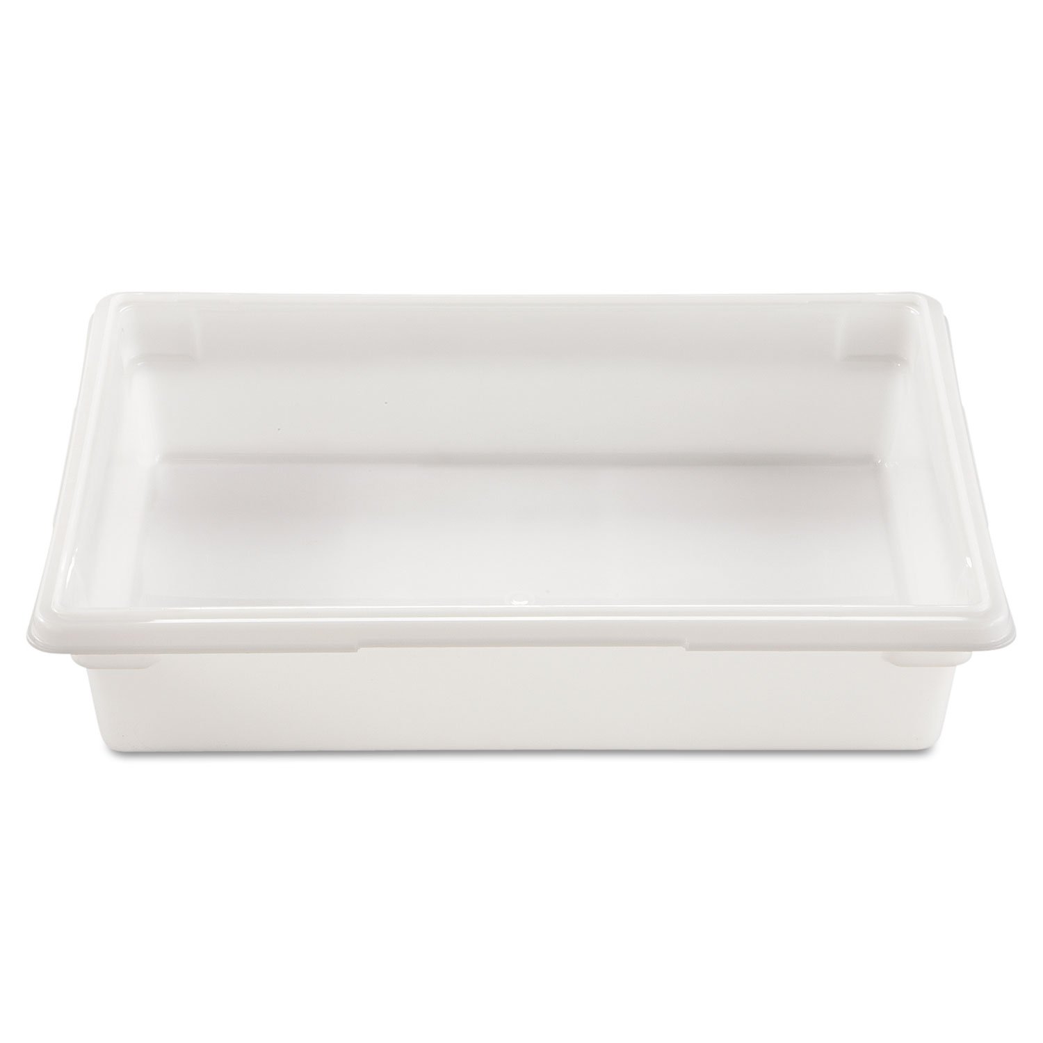 Rubbermaid RCP3508WHI Food/Tote Boxes 8.5gal 26w x 18d x 6h White