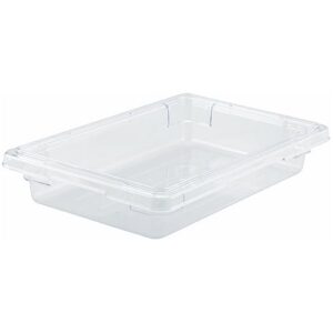 winco polycarbonate food storage box, 12 by 18 by 3-1/2-inch