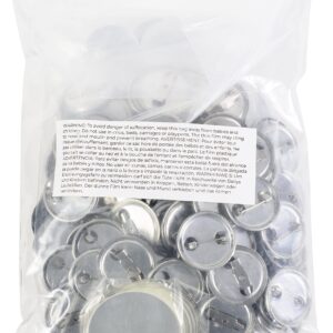 We R Memory Keepers Button Press Refill 100 Pack Small 25mm, Create DIY Custom Buttons for Backpacks, Purses, Bags, Pins, Badges, Keychains, and More