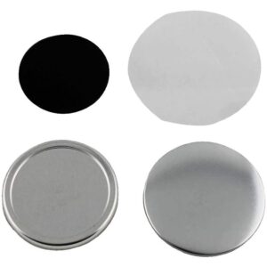 asc365 3" 75mm rubber badge button parts for maker machine diy