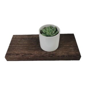 DAISY'S FINDINGS Floating Shelves for Wall | 1 Rustic Wood Shelf for Wall | Floating Shelves for Bathroom, Floating Wall Shelves for Living Room, Bedroom, Kitchen, Office