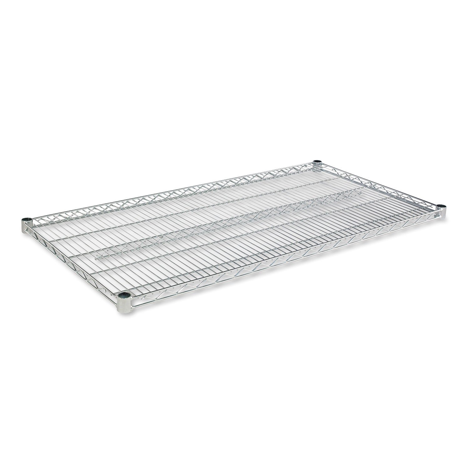 Alera ALESW584824SR Industrial Wire Shelving 48 in. x 24 in. Extra Wire Shelves - Silver (2-Piece/Carton)