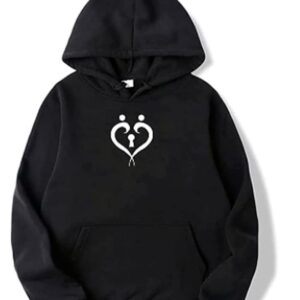 WYLINGER XPLR Colby Brock Protect Your Heart New Logo Hoodie Merch Men/Women Hooded Sweatshirt Hip HOP Long Sleeve (BLACK,Medium)