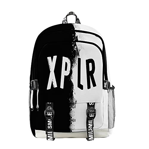 WZSMHFT XPLR Merch Backpack Oxford Backpack Casual Bag High Capacity Bags (Backpack 1)