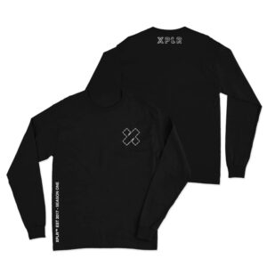 pajomlag xplr season 1.2 colby brock sam golbach crewneck sweater hoodies merch sweatshirt winter men/women long sleeve (black,large)