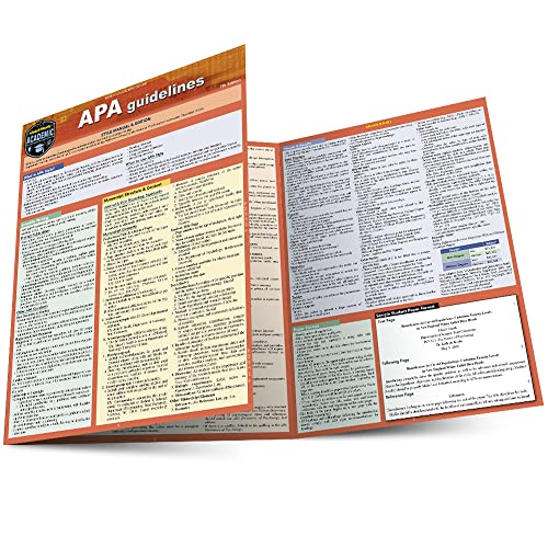 APA Guidelines: A Quickstudy Reference Guide