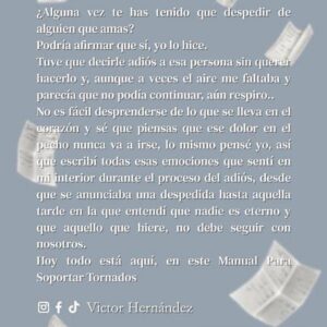 Manual para soportar tornados (Spanish Edition)