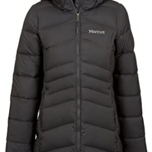 MARMOT Women's Montreal Mid-Thigh Length Down Puffer Coat, Dark Steel,Medium