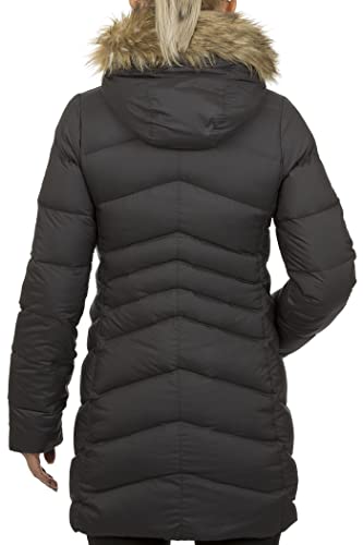 MARMOT Women's Montreal Mid-Thigh Length Down Puffer Coat, Dark Steel,Medium