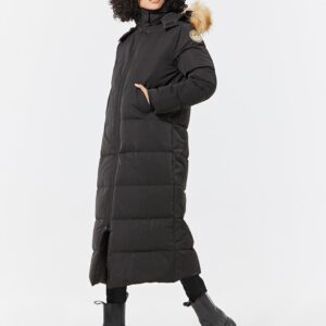 Fitouch Women's Waukee Long Down Parka | 750+ Fill Power Warm Parka | Full-Length Jacket | Extra Long Puffer