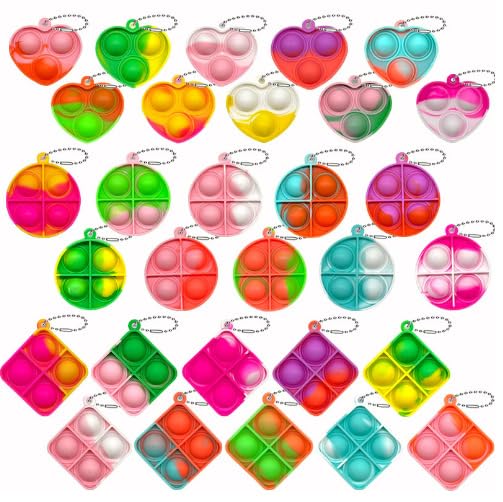 MOZACI Fidget Toys, 120 Pack Fidgets Set Stocking Stuffers for Kids Party Favors Autism Sensory Toy Bulk Adults Kids Boys Girls Teens Stress Autistic ADHD Anxiety Carnival Treasure Classroom Prizes