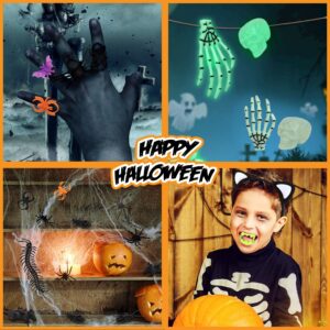 TOY Life Halloween Toys For Kid 138PCS Halloween Toys in Bulk, Halloween Goodie Bag Fillers for Kid, Halloween Prizes for Kid, Halloween Party Favors Halloween Pumpkin Buckets Non Candy Treat for Kid