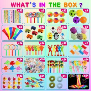 600 Pack Party Favors for Kids 8-12, Fidget Toys Set Sensory Toys Anxiety for Kids and Adults Autism Birthday Gift Classroom Prizes Treasure Box Goodie Bag Stuffers Halloween Christmas Stocking