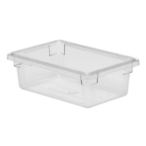 cambro 12189cw135 4.75 gallon polycarbonate food storage camwear box, case of 6