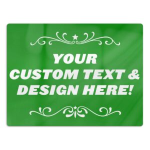 buildasign custom car magnet- 12" x 18", green