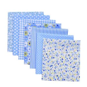 Chris.W 35Pcs Quilting Fabric Squares Sheets, 10"x10" Cotton Craft Fabric Bundle Patchwork Pre-Cut Quilt Squares for DIY Sewing Scrapbooking Quilting Dot Pattern(Bright Color Set)