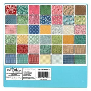 Lori Holt Home Town 10" Stacker 42 10-inch Squares Layer Cake Riley Blake Designs 10-13580-42