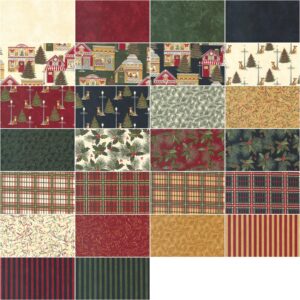 Shoppes On Main Charm Pack by Holly Taylor; 42-5" Precut Fabric Quilt Squares