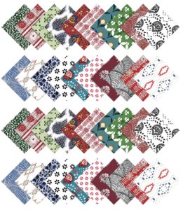 precut 10-inch prints cotton fabric bundle quilting squares charm pack diy patchwork sewing craft-