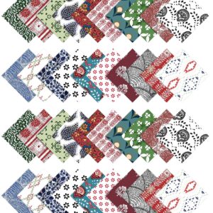 Precut 10-inch Prints Cotton Fabric Bundle Quilting Squares Charm Pack DIY Patchwork Sewing Craft-