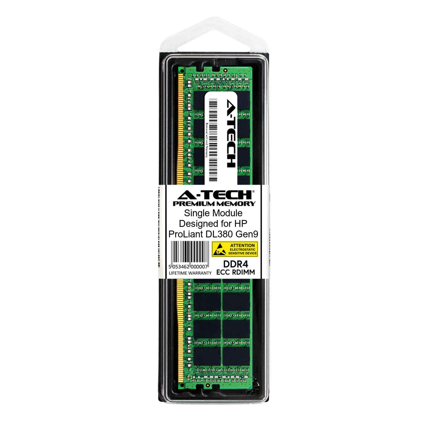 A-Tech 32GB Module for HP ProLiant DL380 Gen9 G9 - DDR4 PC4-21300 2666Mhz ECC Registered RDIMM 2Rx4 - Server Memory Ram Equivalent to OEM 850881-001 840758-091 815100-B21 (AT322623SRV-X1R4)