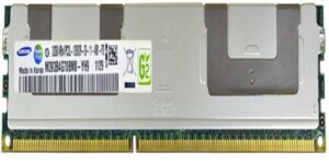 samsung m393b4g70bm0-yh9 32gb server dimm ddr3 pc10600(1333) reg ecc 1.35v 4rx4 240p 4gx72 2gx4 cl9