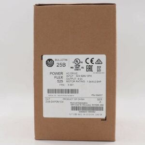 25B-D4P0N104 Power 525 1.5kW AC Drive 25BD4P0N104 Sealed in Box 1 Year Warranty Fast Shipment