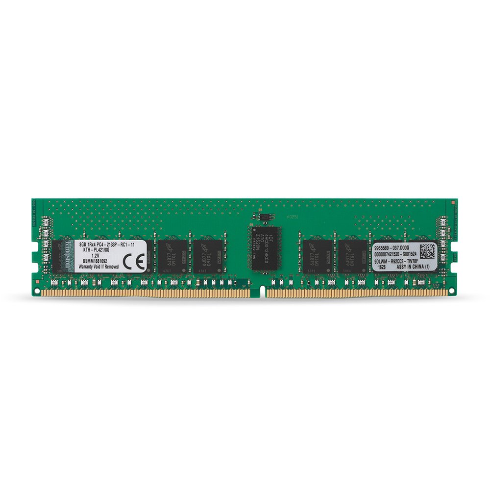 Kingston Technology 8GB DDR4-2133MHz Reg ECC Workstation Memory for Select HP/Compaq KTH-PL421/8G