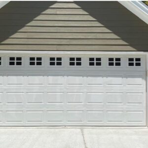 32 Sheets 2 Car Garage Kits Household Easy Installation Magnetic Panels Fake Windows Hardware Decorative (Size 6.14" x 4")