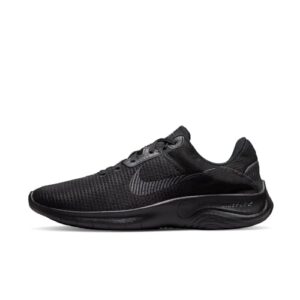 nike men's running shoes, black dk smoke grey, 10.5 us